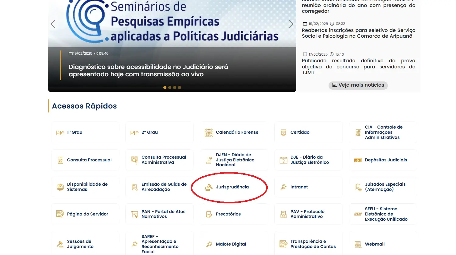 14ª edição do Ementário Eletrônico do TJMT já está disponível para consulta