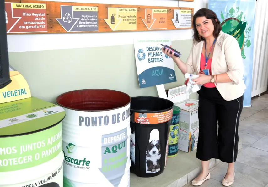 TJMT inaugura Ecoponto para coleta e descarte corretos de lixo reciclável